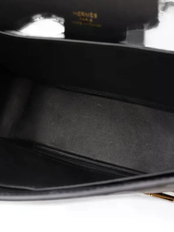 Hermès Geta Shoulder Bag - Black