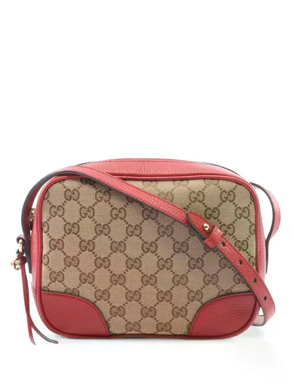 Gucci 2010s Bree Gg Canvas Shoulder Bag