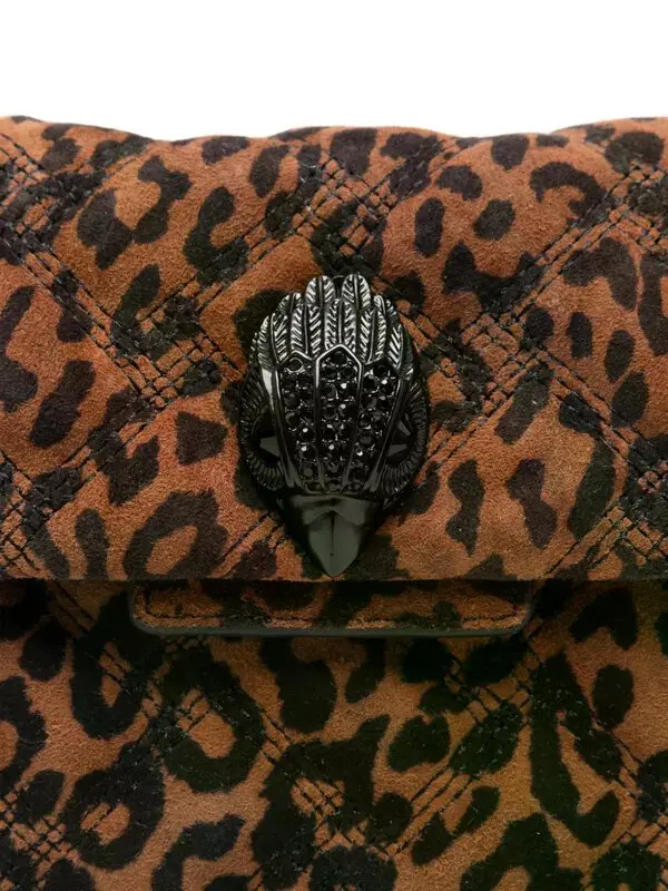 Kurt Geiger Mini Kensington Leopard-print Shoulder Bag