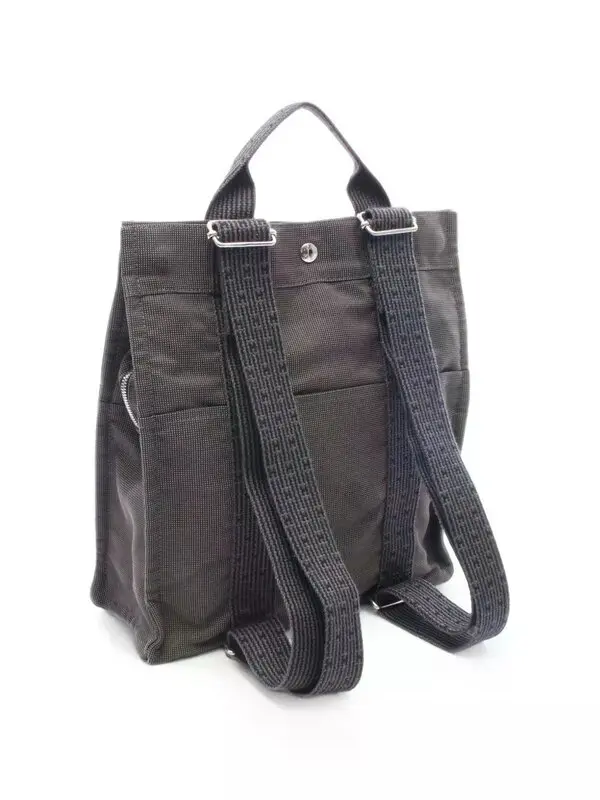 Hermès Canvas Backpack - Brown