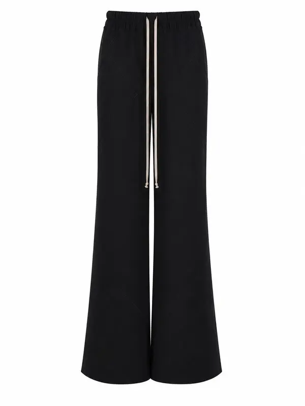 Rick Owens Drawstring Wide-leg Trousers