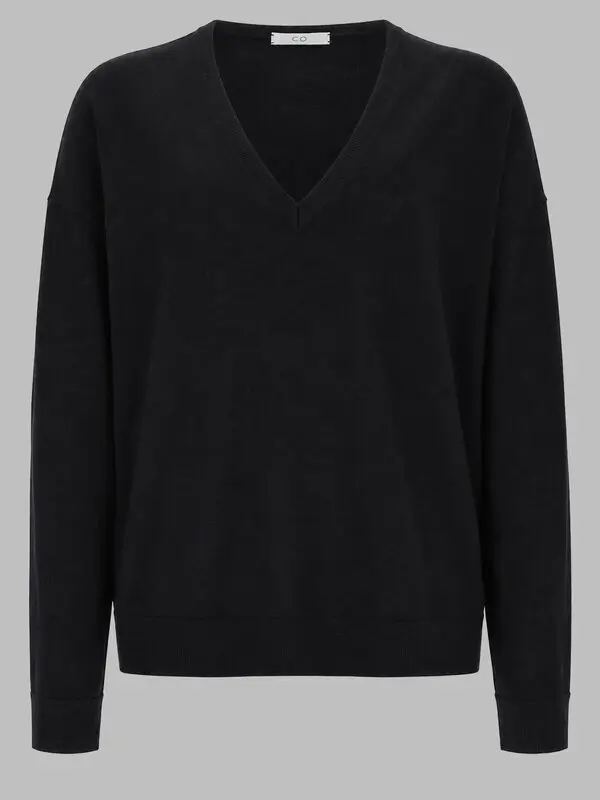 Co Cashmere V-neck Sweater