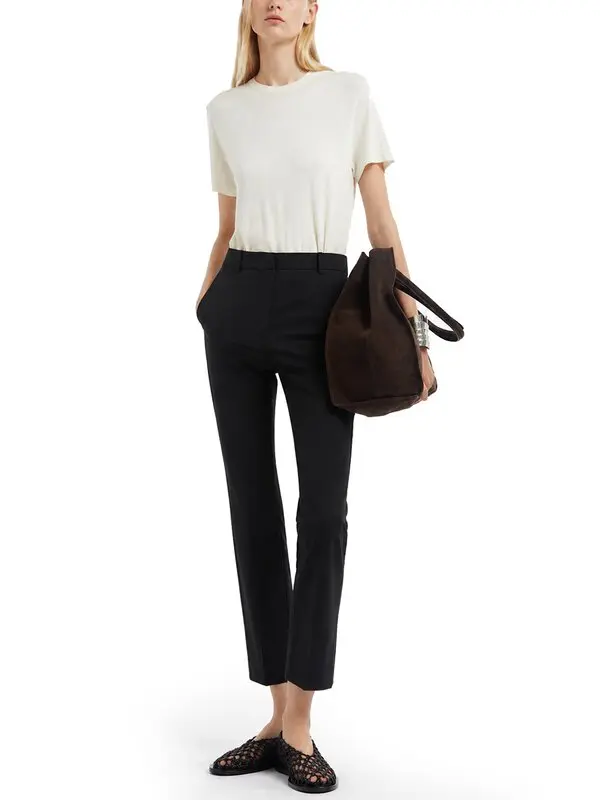 Co Cropped Cigarette Trousers