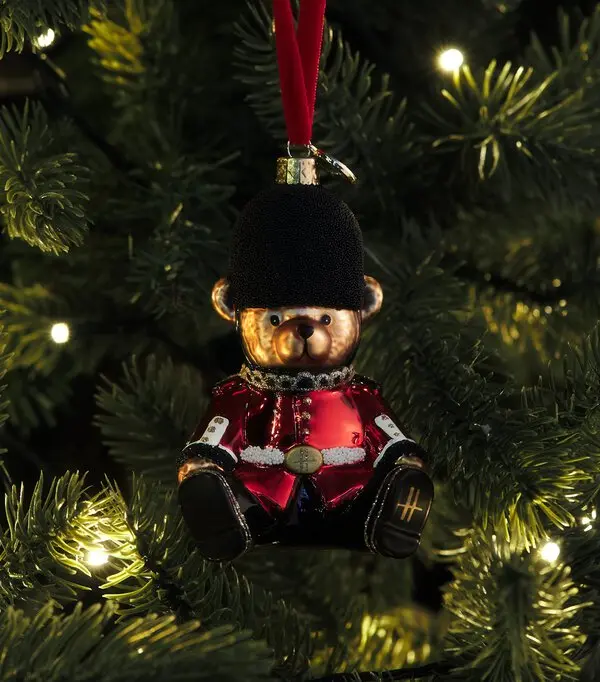Harrods Royal Guard Henry Bear Tree Decoration