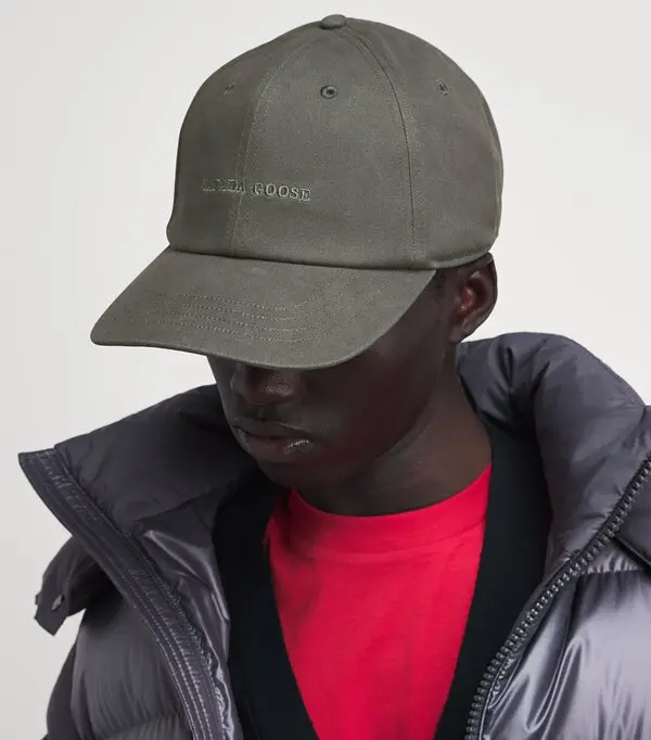 Canada Goose Embroidered Logo Baseball Cap