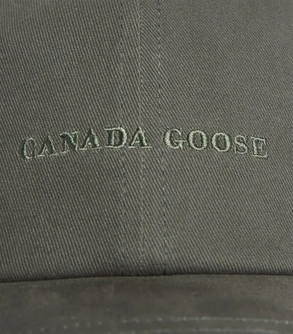 Canada Goose Embroidered Logo Baseball Cap