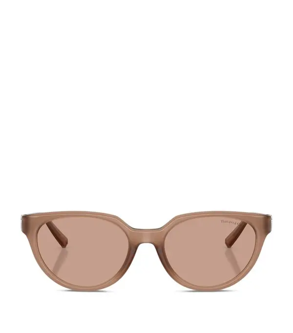 Tiffany & Co. Cat Eye Sunglasses With Heart Detail