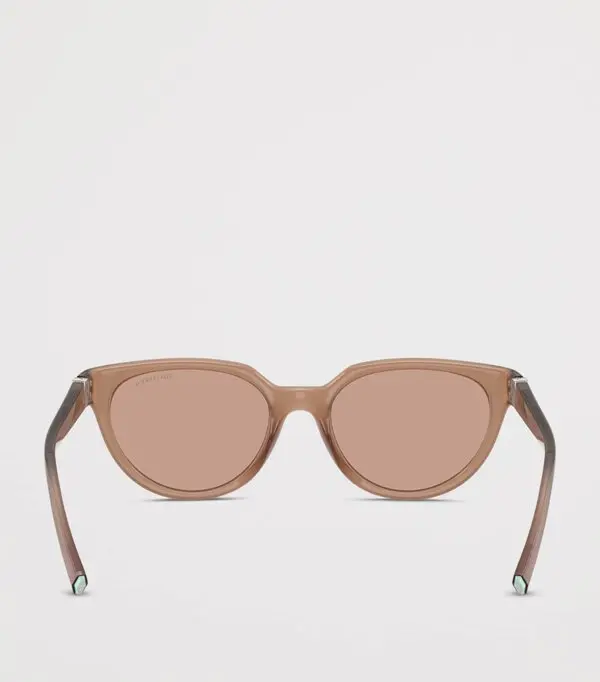 Tiffany & Co. Cat Eye Sunglasses With Heart Detail