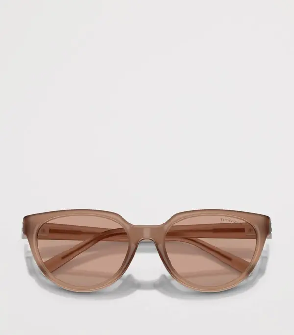 Tiffany & Co. Cat Eye Sunglasses With Heart Detail