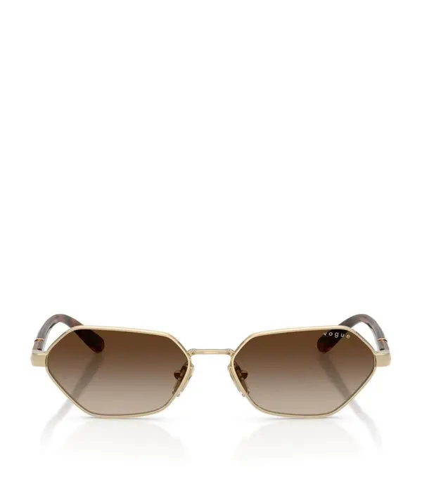 VOGUE Eyewear Hexagonal Frame Sunglasses