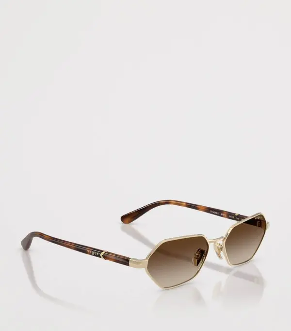 VOGUE Eyewear Hexagonal Frame Sunglasses