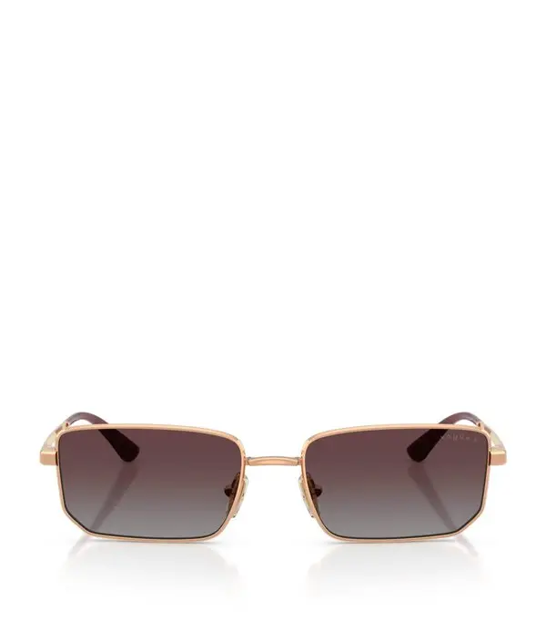 VOGUE Metal Rectangular Sunglasses