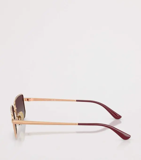 VOGUE Metal Rectangular Sunglasses