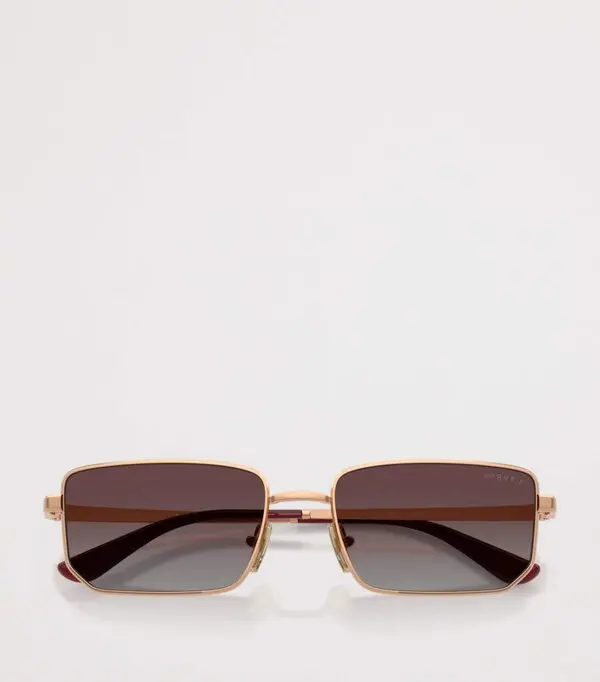 VOGUE Metal Rectangular Sunglasses