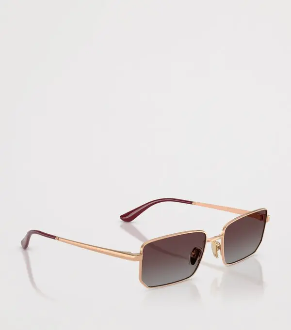 VOGUE Metal Rectangular Sunglasses