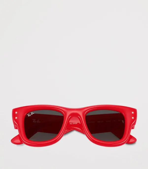 Ray-ban Puffer Square Crystal Edition Wayfarer Sunglasses