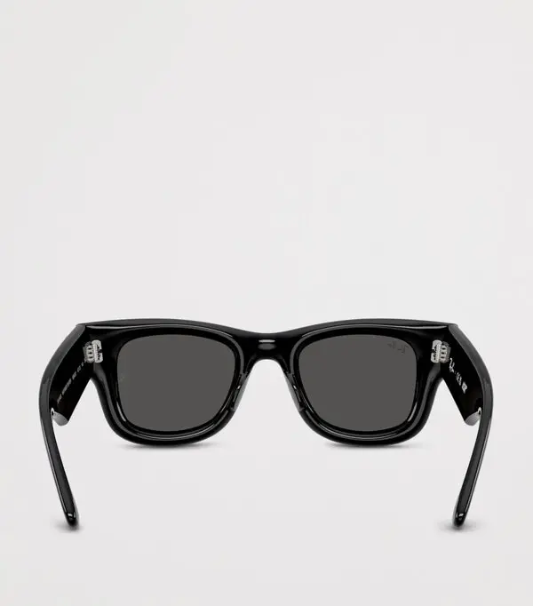 Ray-ban Puffer Square Crystal Edition Wayfarer Sunglasses