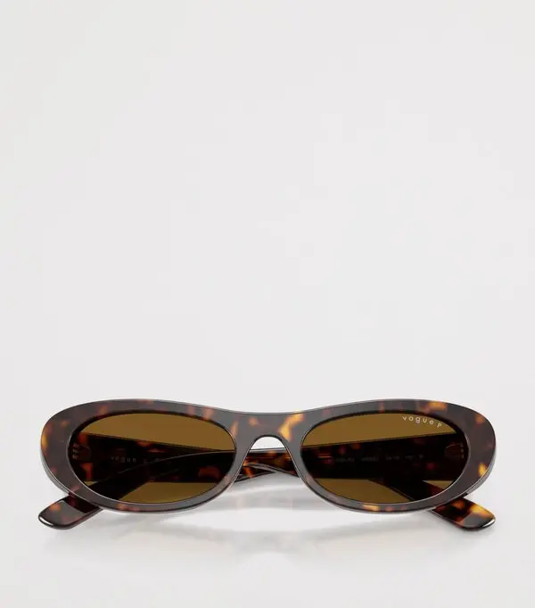 VOGUE Oval Tortoiseshell Sunglasses
