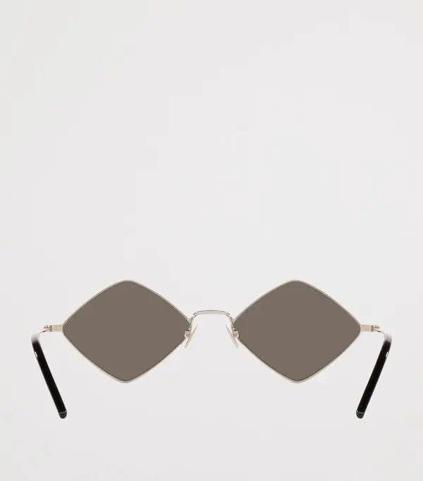 Saint Laurent Sl 302 Lisa Diamond Frame Sunglasses - Blue