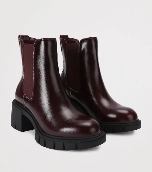 Kurt Geiger Leather Clarence Ankle Boots