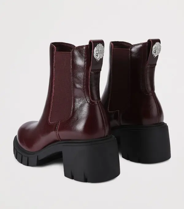 Kurt Geiger Leather Clarence Ankle Boots