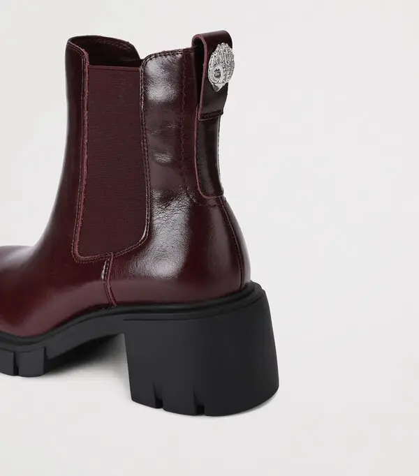 Kurt Geiger Leather Clarence Ankle Boots