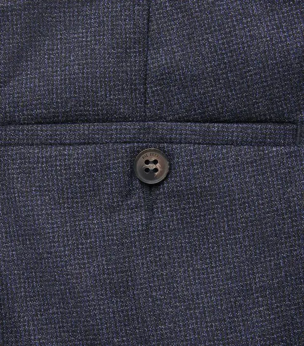 Pal Zileri Virgin Wool Pleated Trousers