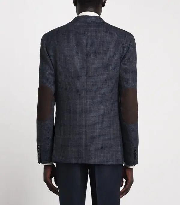 Pal Zileri Wool Check Blazer
