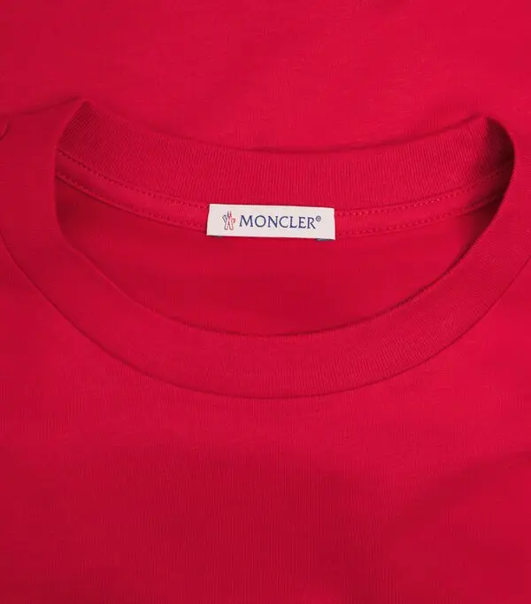 Moncler Cotton Logo-patch T-shirt