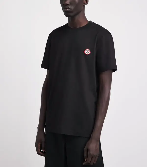 Moncler Cotton Logo-patch T-shirt