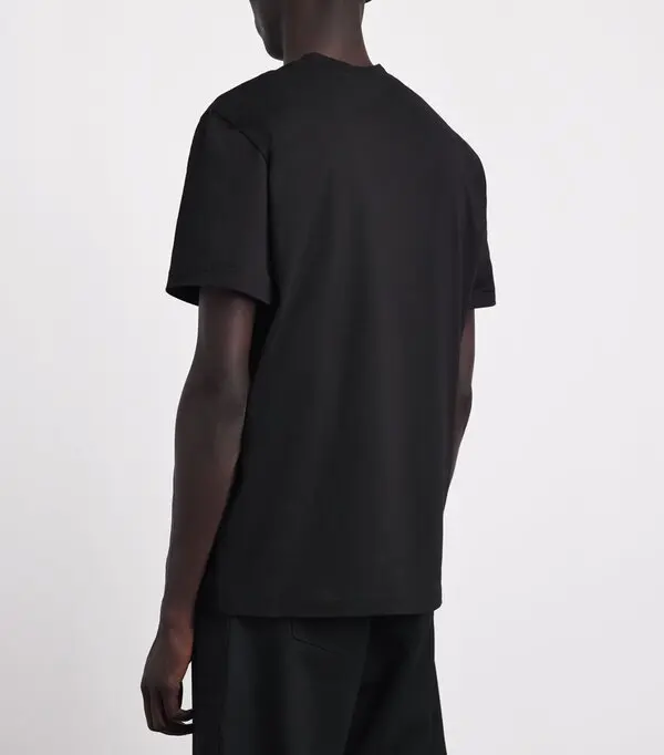 Moncler Cotton Logo-patch T-shirt