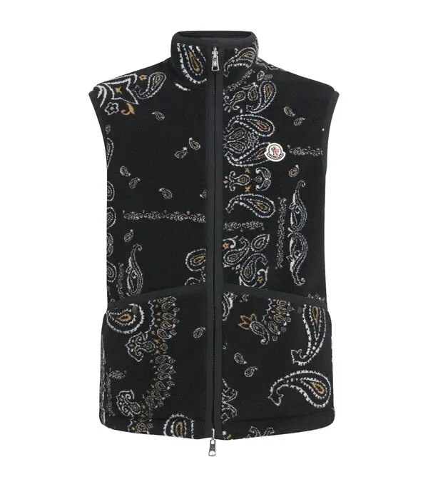 Moncler Reversible Paisley Padded Gilet