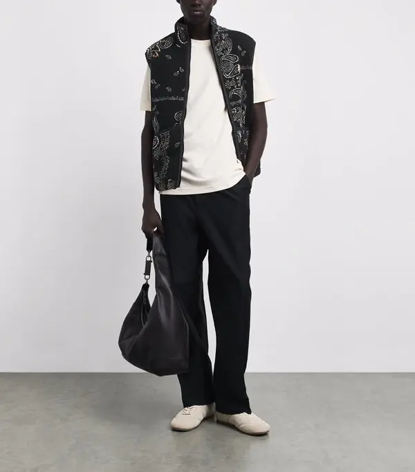 Moncler Reversible Paisley Padded Gilet
