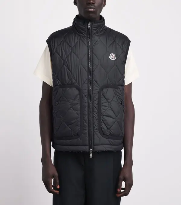 Moncler Reversible Paisley Padded Gilet