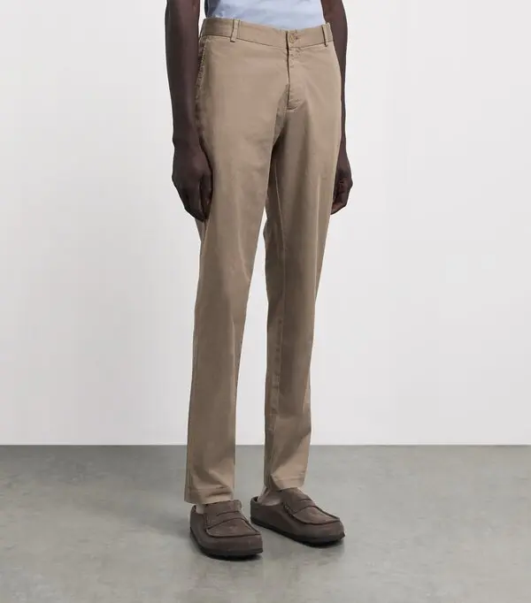 Sunspel Stretch-cotton Slim Chinos