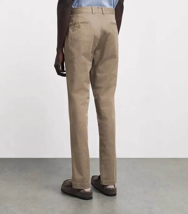 Sunspel Stretch-cotton Slim Chinos