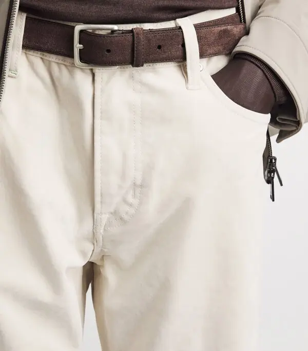 Pal Zileri Straight Leg Jeans With Stretch