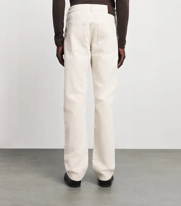 Pal Zileri Straight Leg Jeans With Stretch