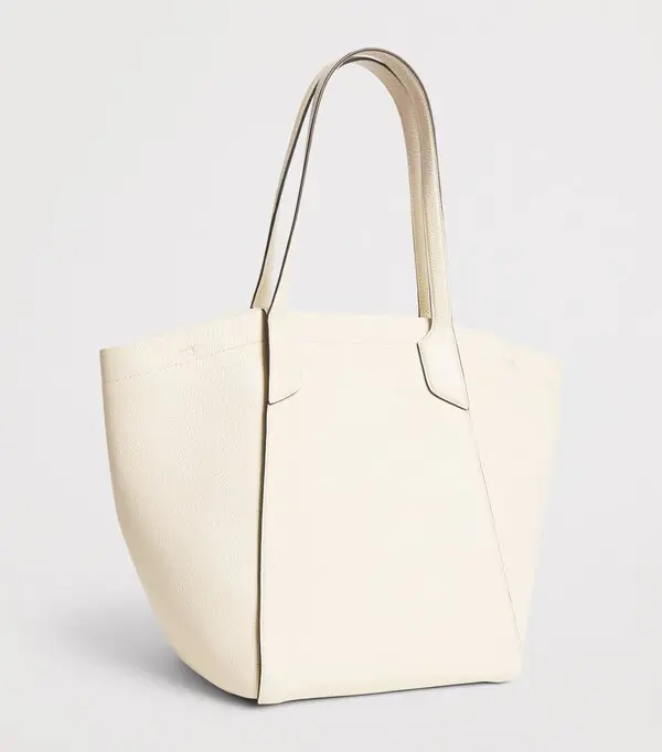 Harrods Medium Leather Freya Tote Bag