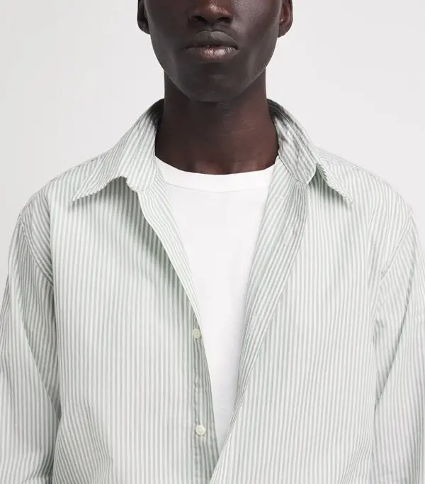 Oliver Peoples Cotton Stripe Brook Shirt