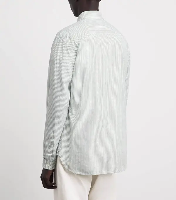 Oliver Peoples Cotton Stripe Brook Shirt