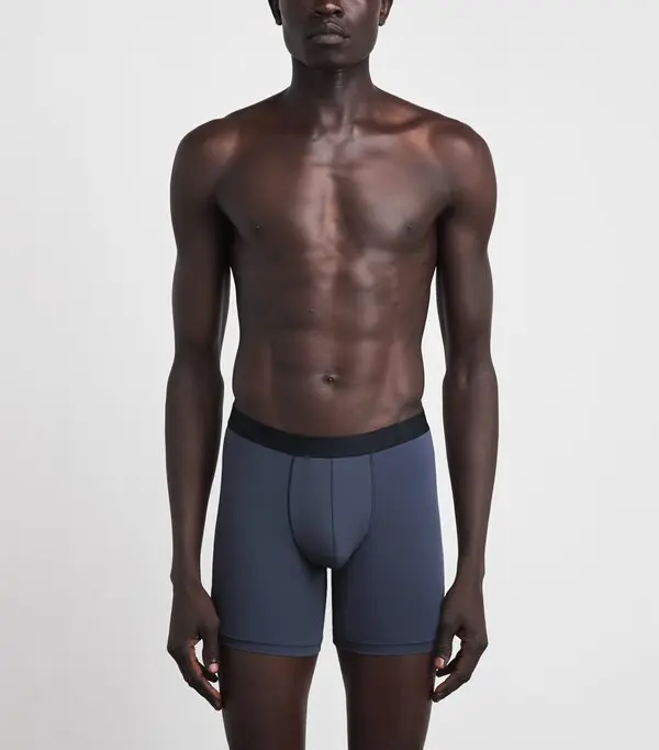 Hanro Micro-touch Shortleg Boxer Briefs - Grey