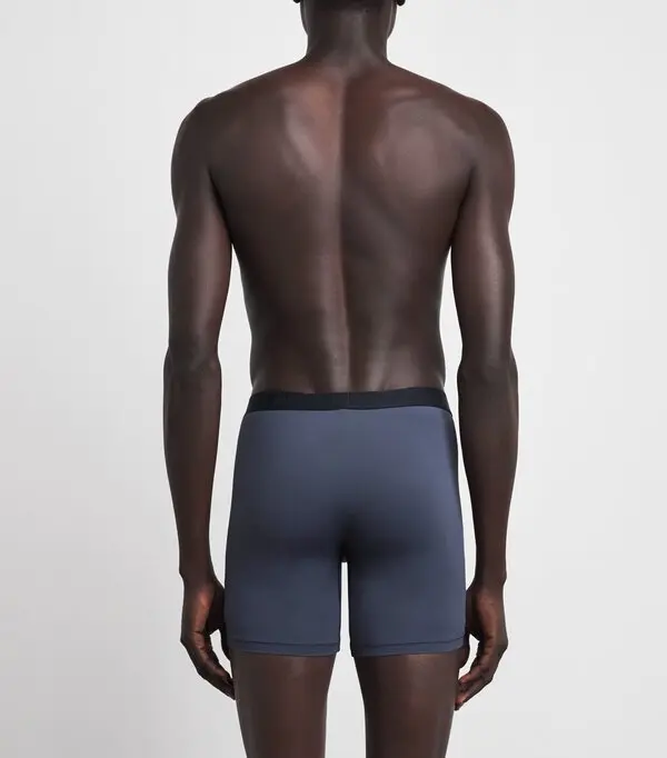 Hanro Micro-touch Shortleg Boxer Briefs - Grey
