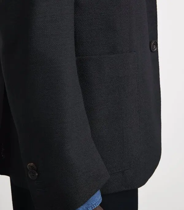 Corneliani Stretch-wool Detachable-insert Blazer