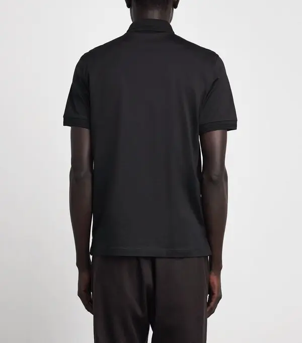 Corneliani Cotton Jersey Polo Shirt