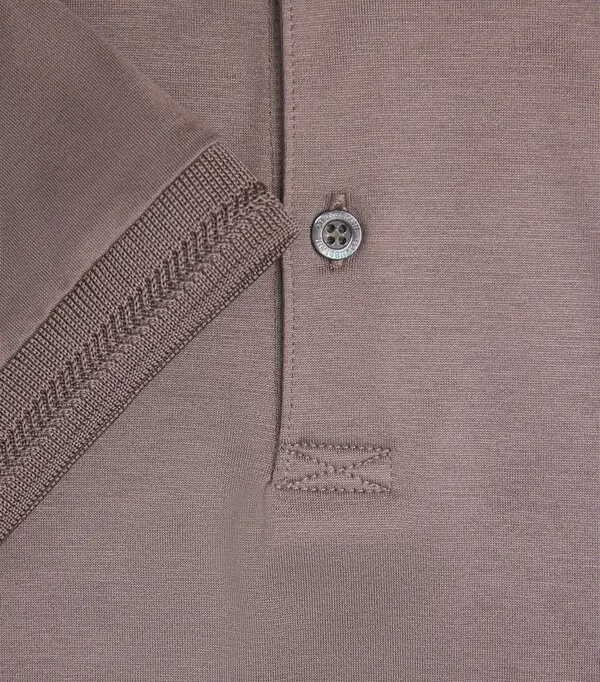 Corneliani Cotton Jersey Polo Shirt