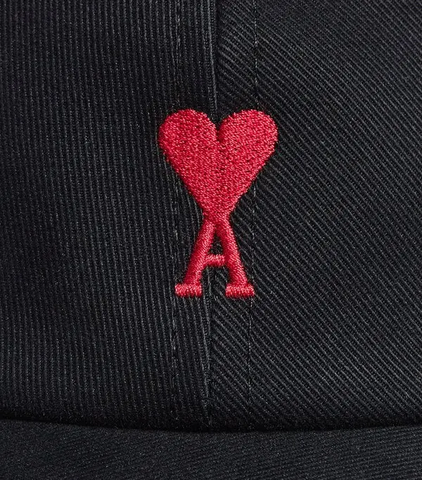 AMI Paris Embroidered Logo Baseball Cap