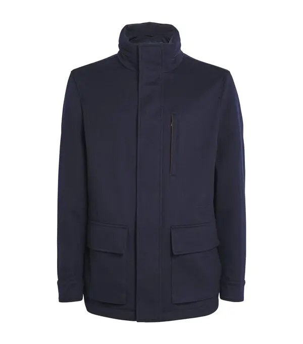 Paul & Shark Cashmere Hybrid Coat