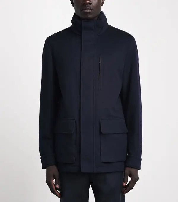 Paul & Shark Cashmere Hybrid Coat