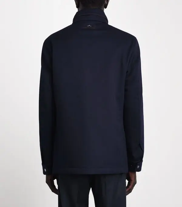 Paul & Shark Cashmere Hybrid Coat